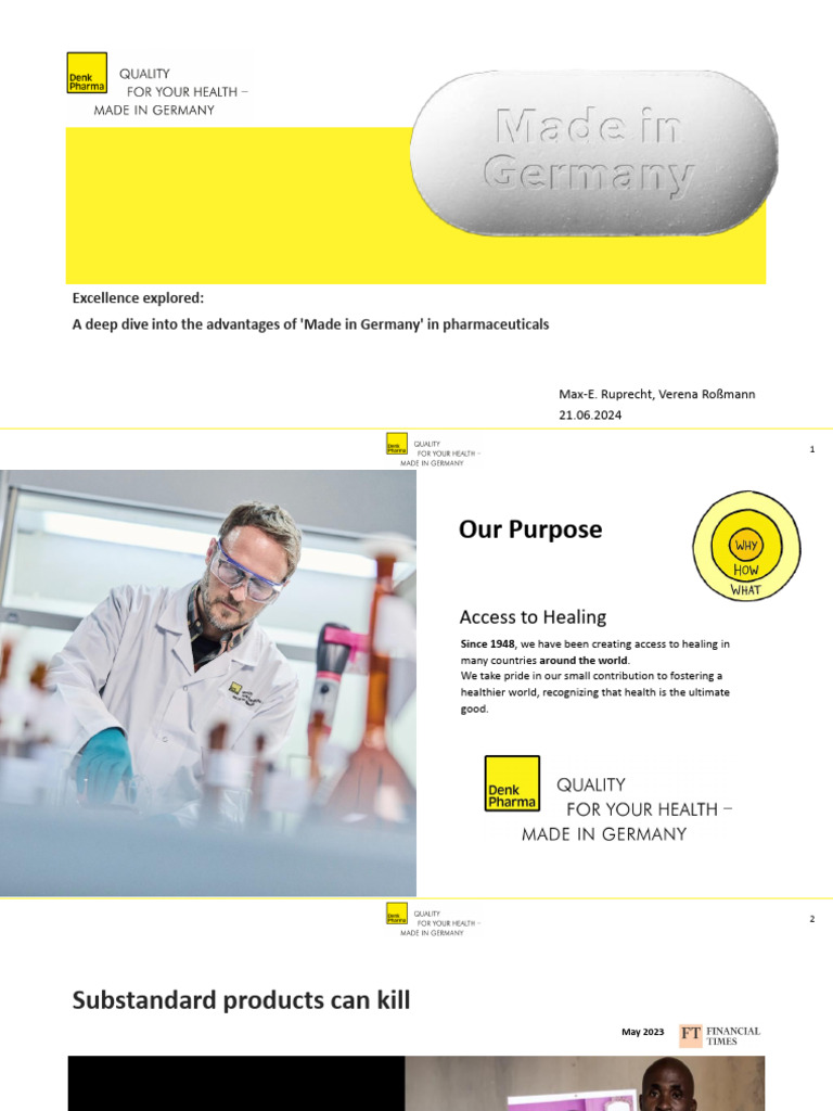 Quality Made in Germany Campaign - Content - 240621 - 093757 | PDF ...