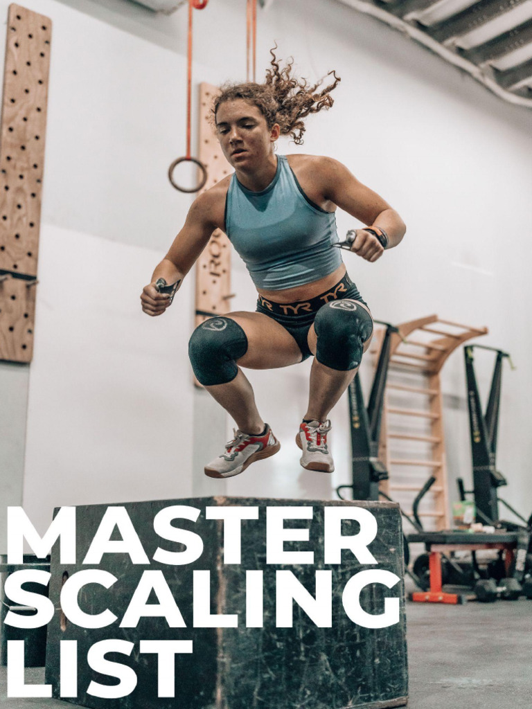 Master Scaling List | PDF | Kettlebell | Weight Training