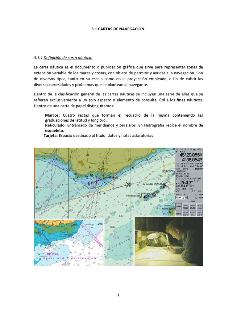 Cartas de Navegacion | PDF | Hidrografía | Navegación