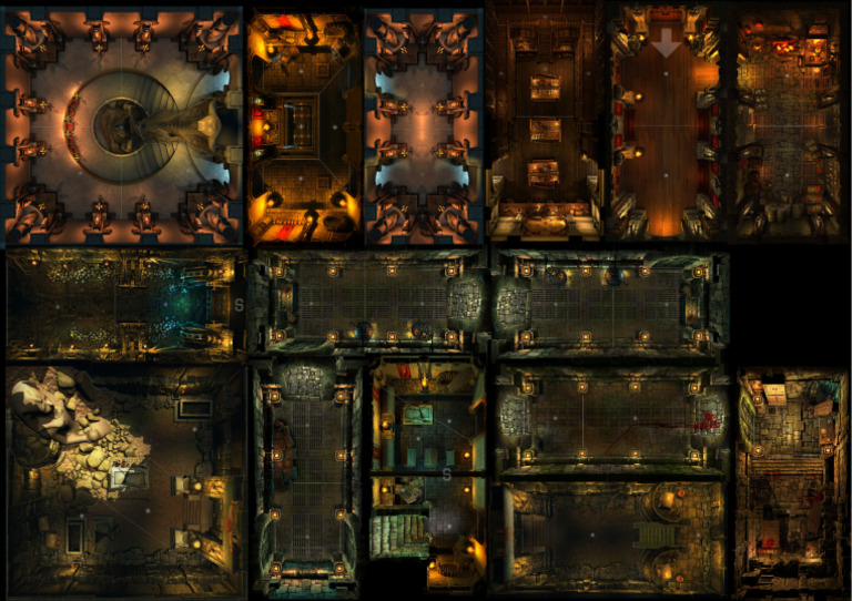 Conan Dungeon Poster Map - Home Printing | PDF