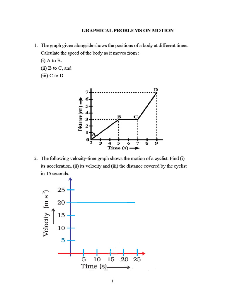 Graph Based Numericals of Motion | PDF