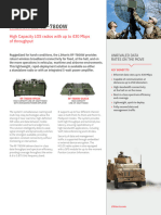 RF 7850m Wideband Radio Family Brochure | PDF | Wi Fi | Radio