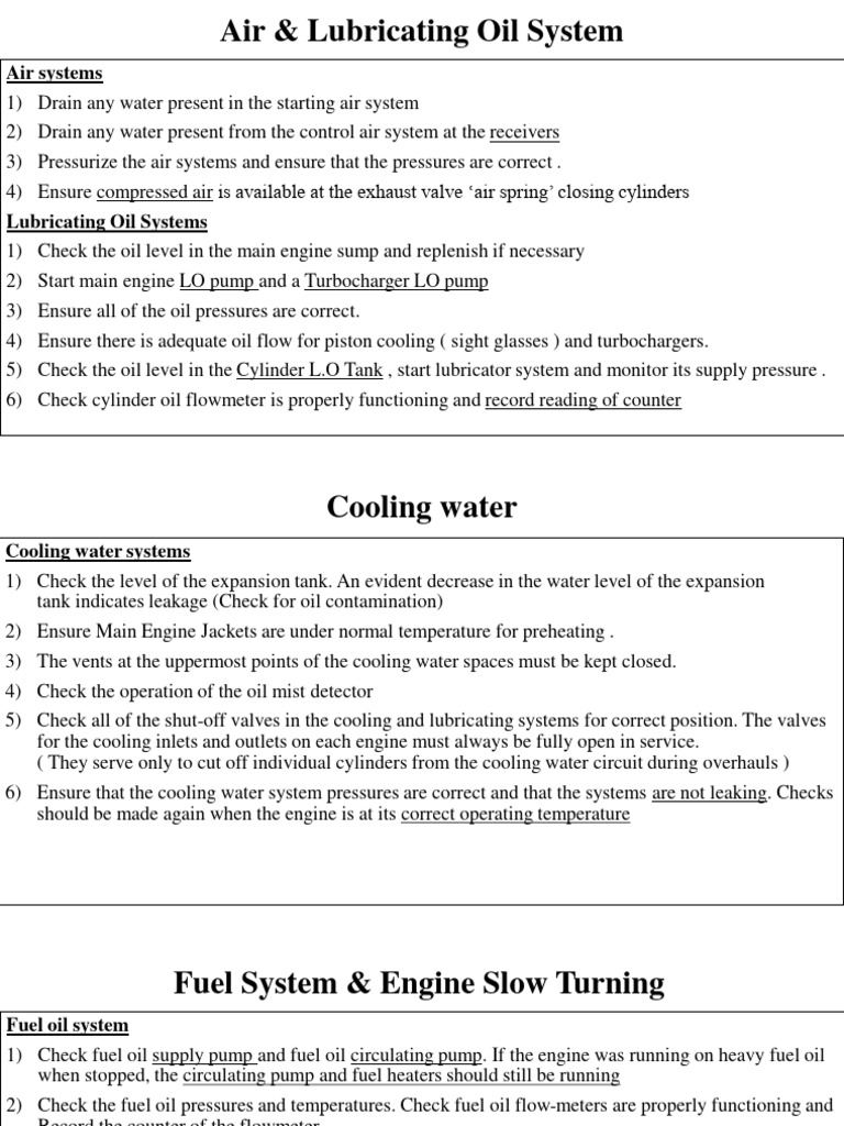 12 - Engine Preparation | PDF | Pump | Valve