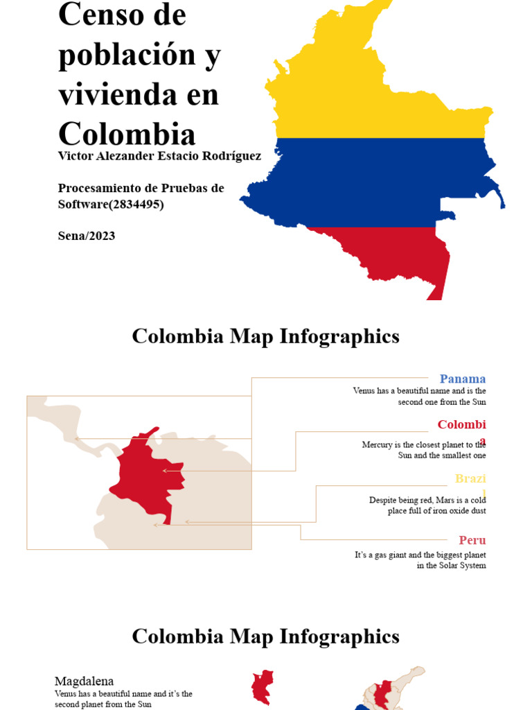 Colombia Population and Geography Infographics | PDF | Planets | Solar ...