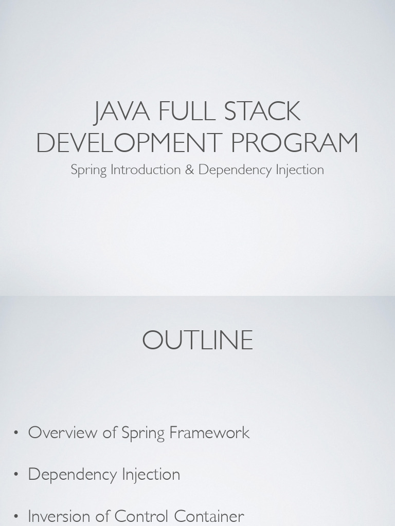 Spring Intro | PDF | Constructor (Object Oriented Programming ... Spring Intro | PDF | Constructor (Object Oriented Programming ...