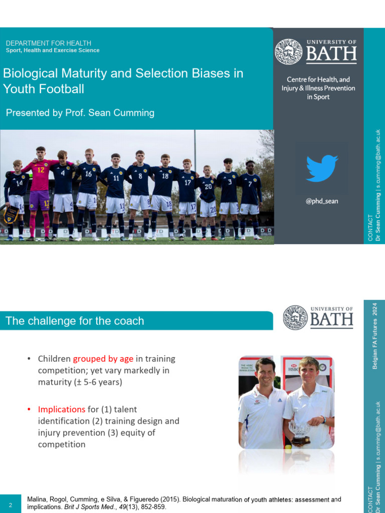 Biological Maturity in Youth Football | PDF