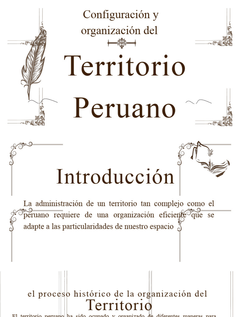 Territorio Peruano | PDF | Perú | Gobierno