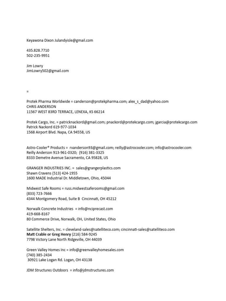 Matt Crable or Greg Henry (216) 584-9245 | PDF