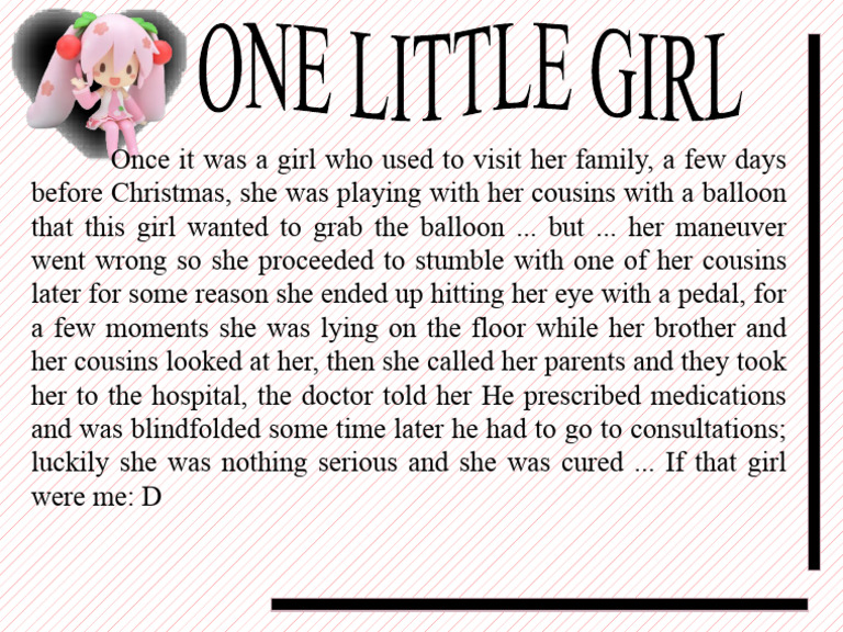 One Little Girl | PDF