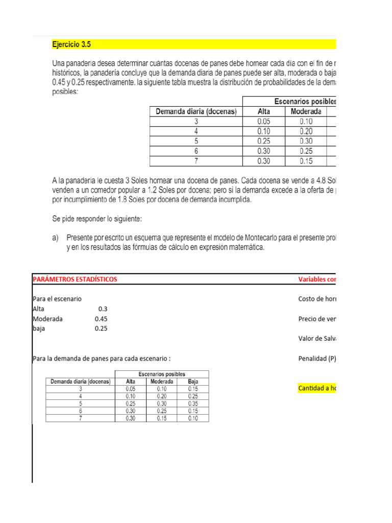 Parámetros Estadísticos Variables Controladas | PDF