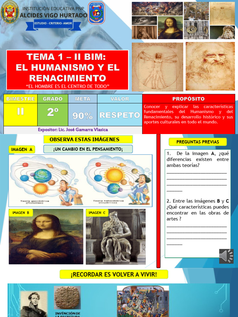 Humanismo y Renacimiento 2024 | PDF | Renacimiento | Leonardo Da Vinci