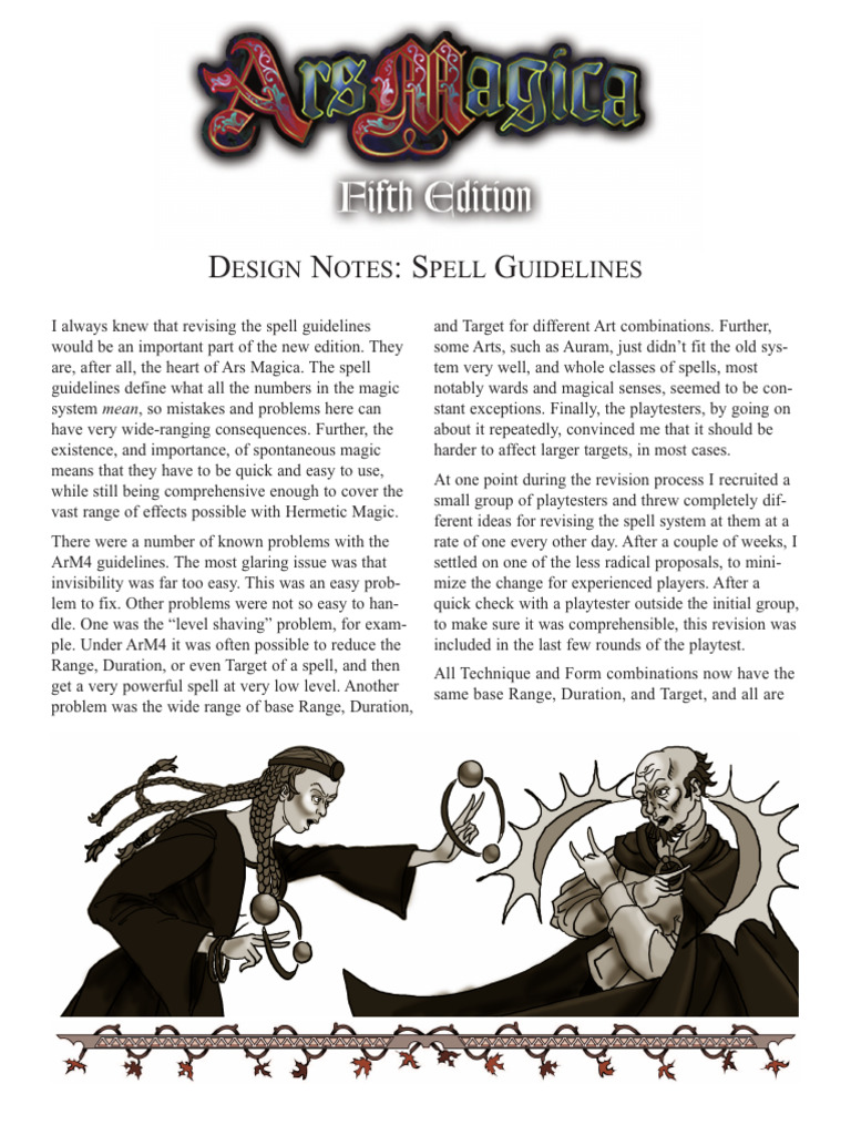 DSGN 4 Spells | PDF