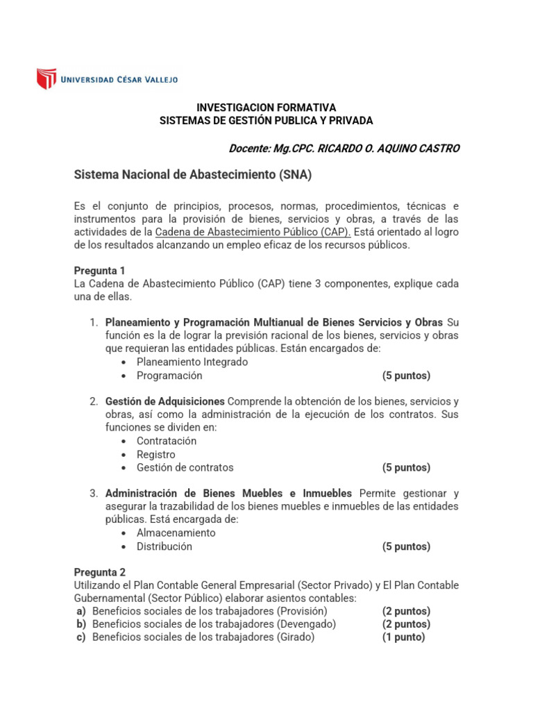 Investigación Formativa 2 | PDF | Negocios