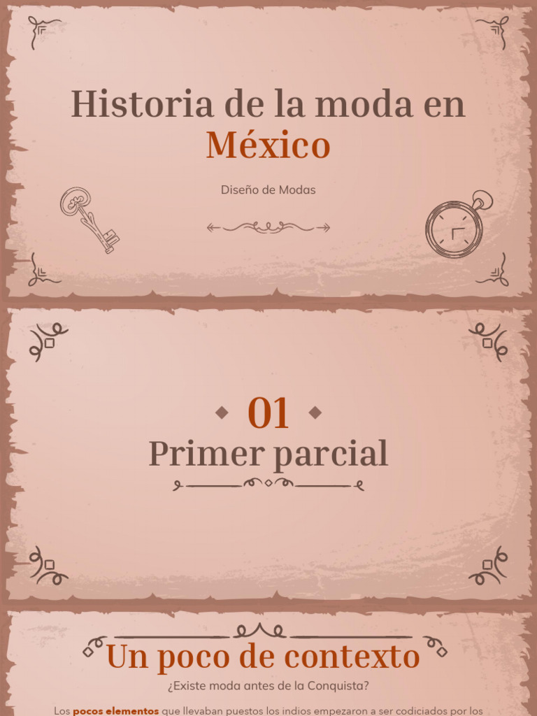 Historia de La Moda en México | PDF | Ropa | Moda