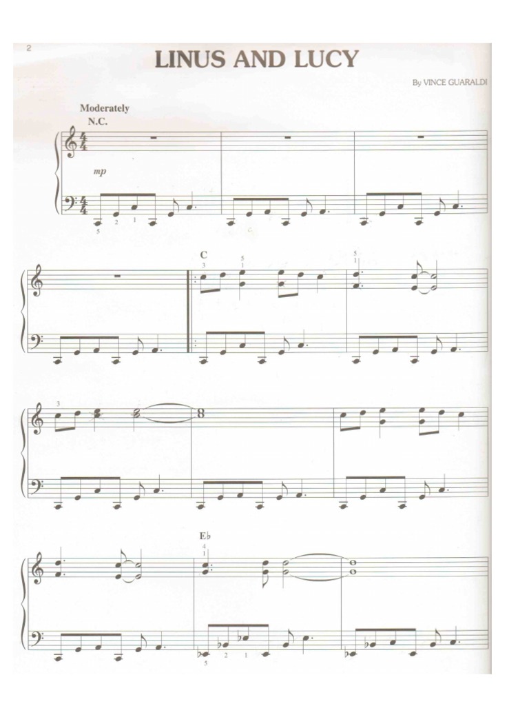 Peanuts Theme | PDF