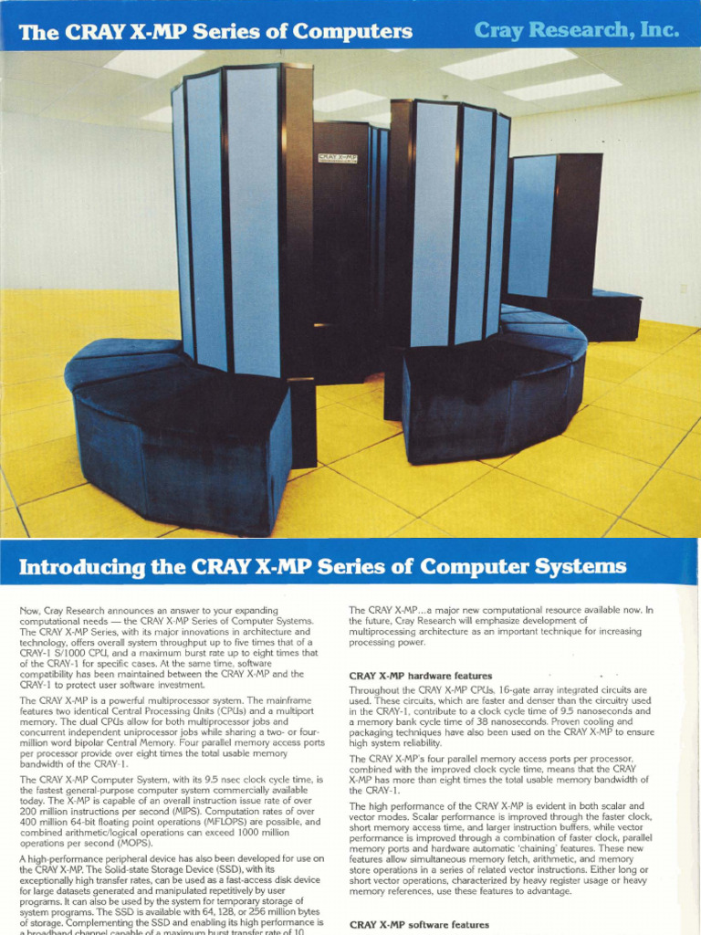 1263 Cray.x-Mp.1983.102646267 TIPO DE COMPUTADOR CITADO EN DOC 946 ...