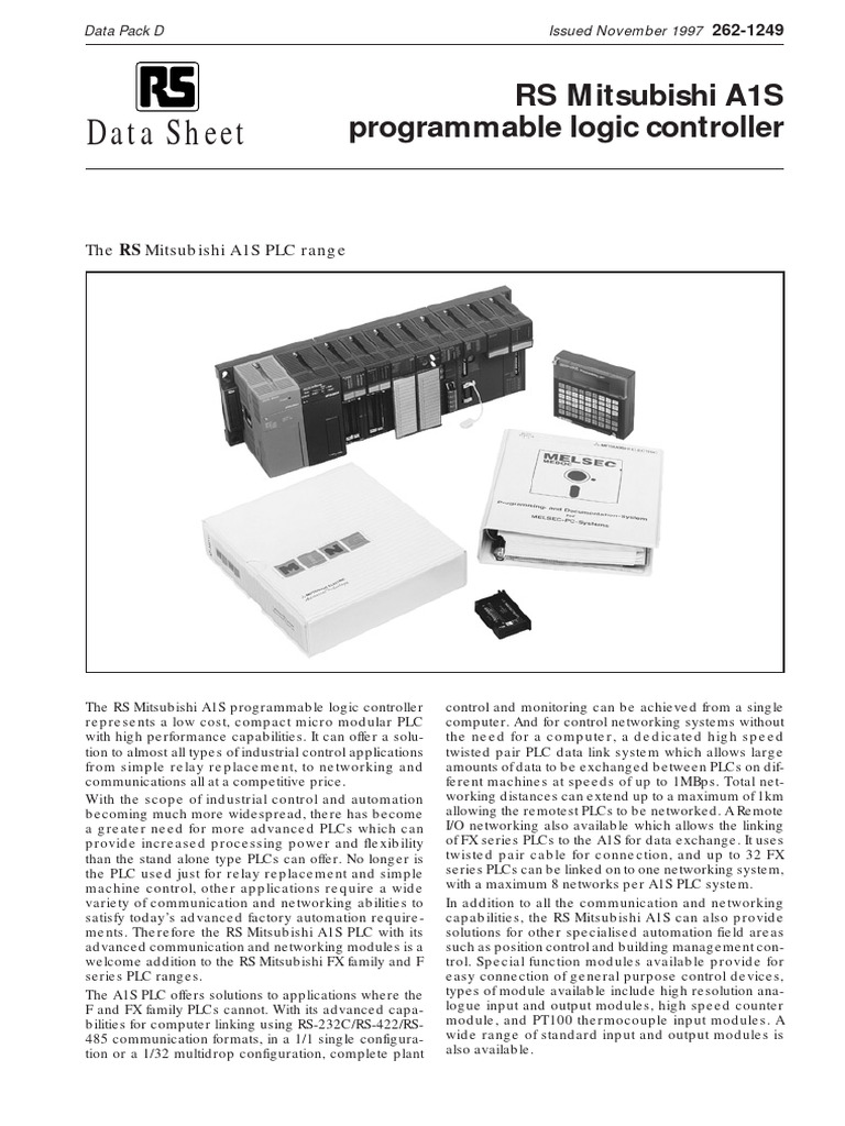 Mitsubishi Melsec | PDF | Programmable Logic Controller | Input/Output