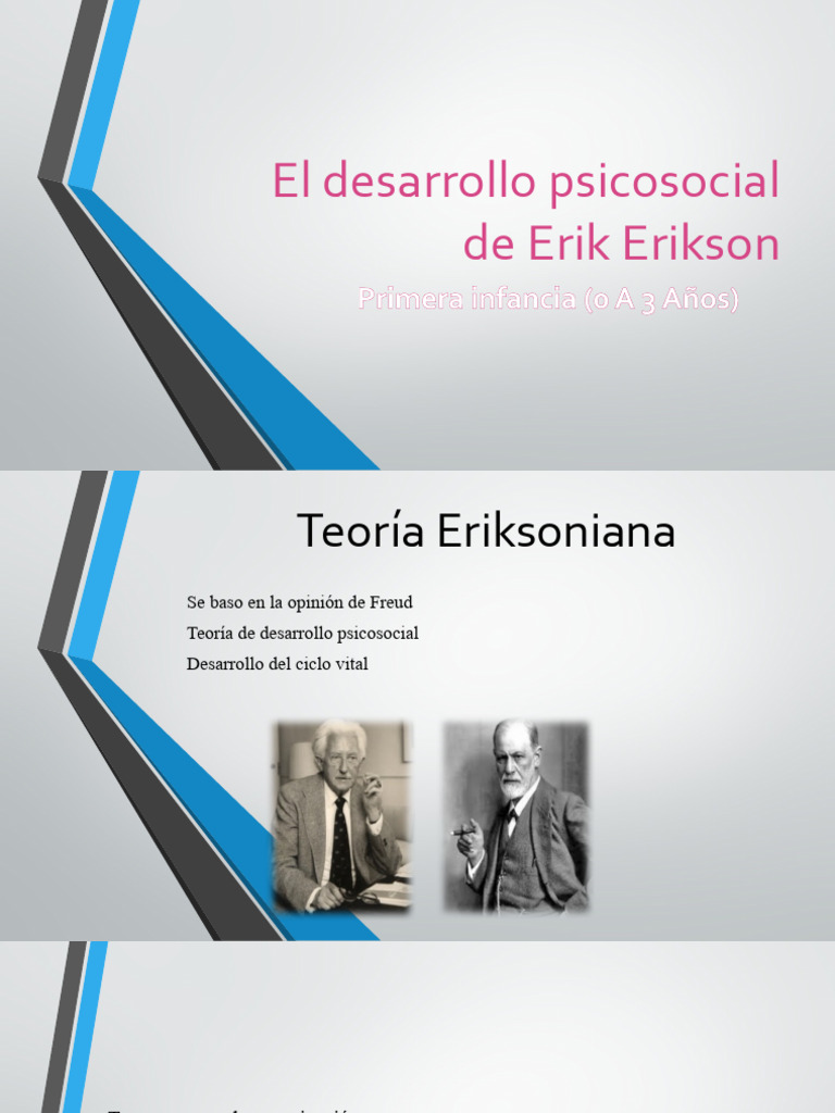 1ra Infancia - Erikson | PDF