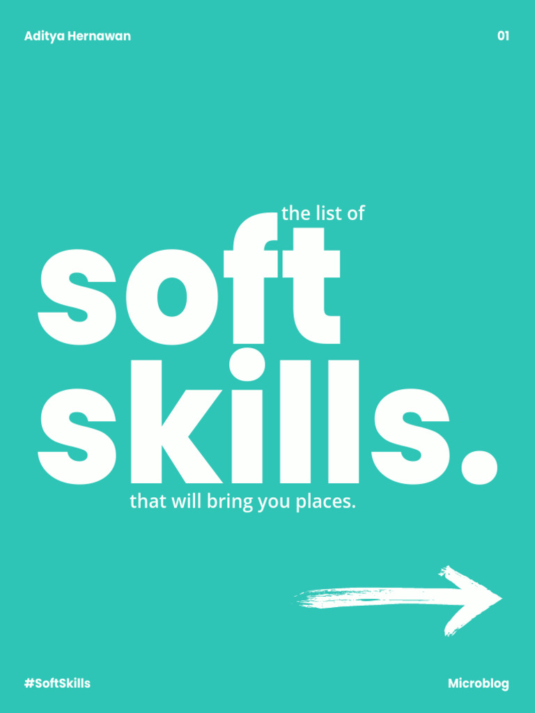 The List of Soft Skills That Will Bring You Places | PDF | Leadership ...