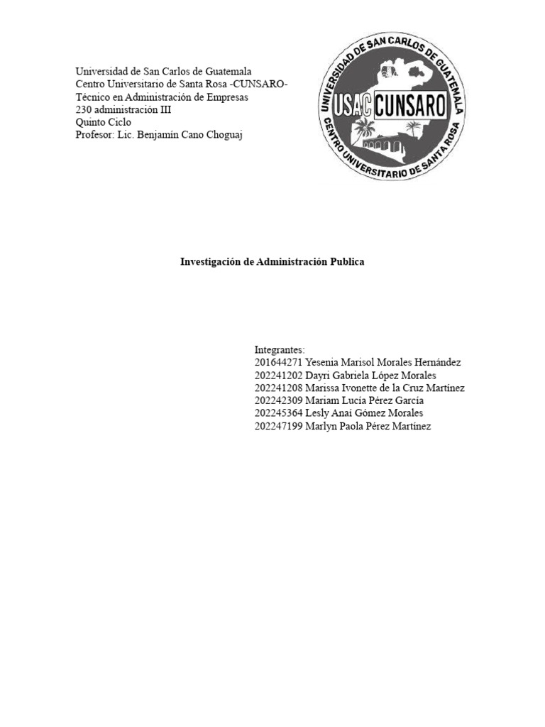 Informe Exp. | PDF | Ministerio (Departamento de Gobierno) | Business