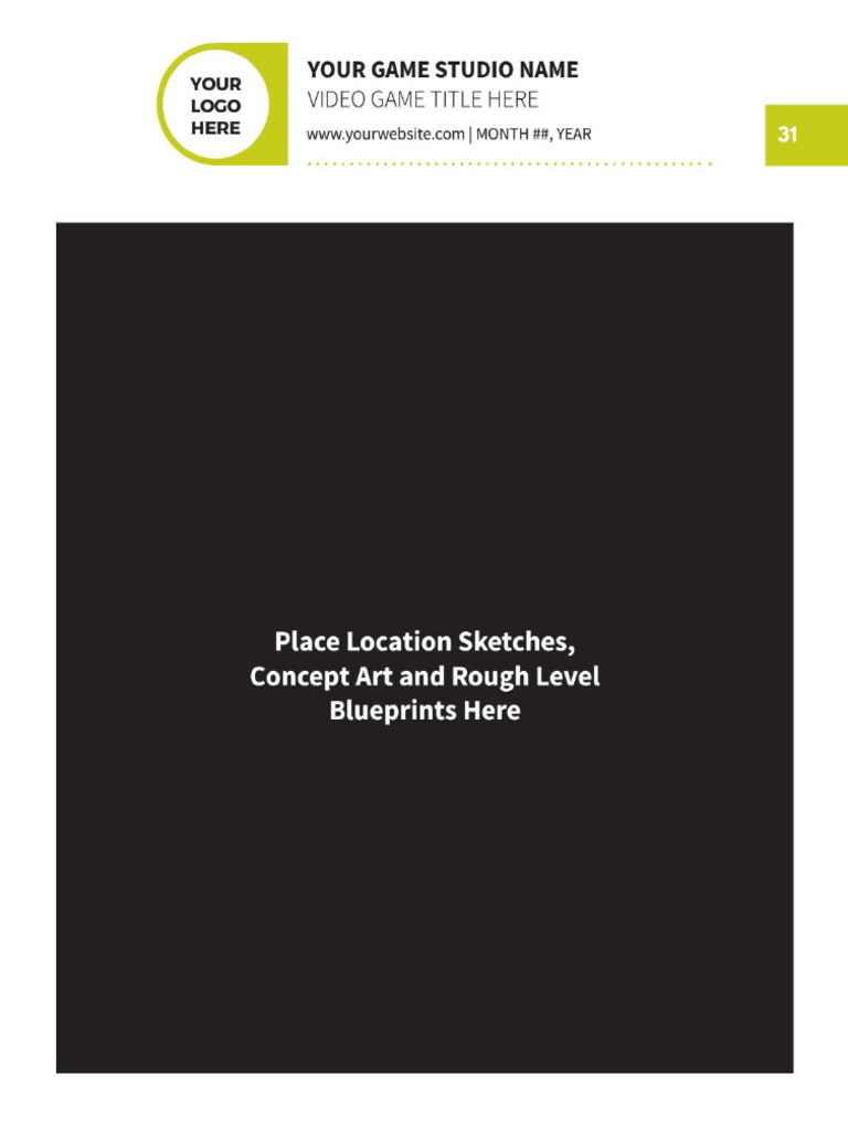 Professional Game Design Document (31-32) | PDF