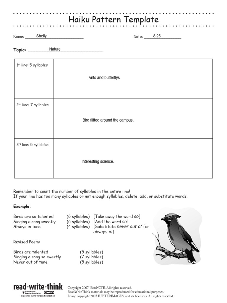 Haiku Pattern | PDF