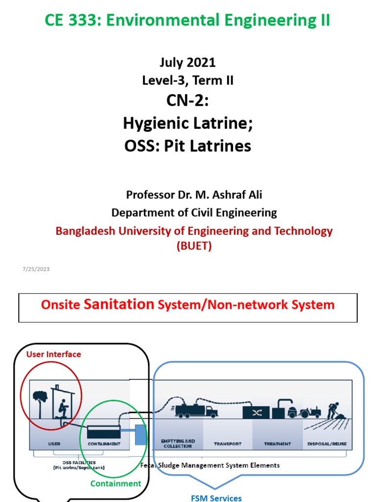 2-CE 333-02-Pit-Latrines-Jan-2023 | PDF | Sanitation | Latrine