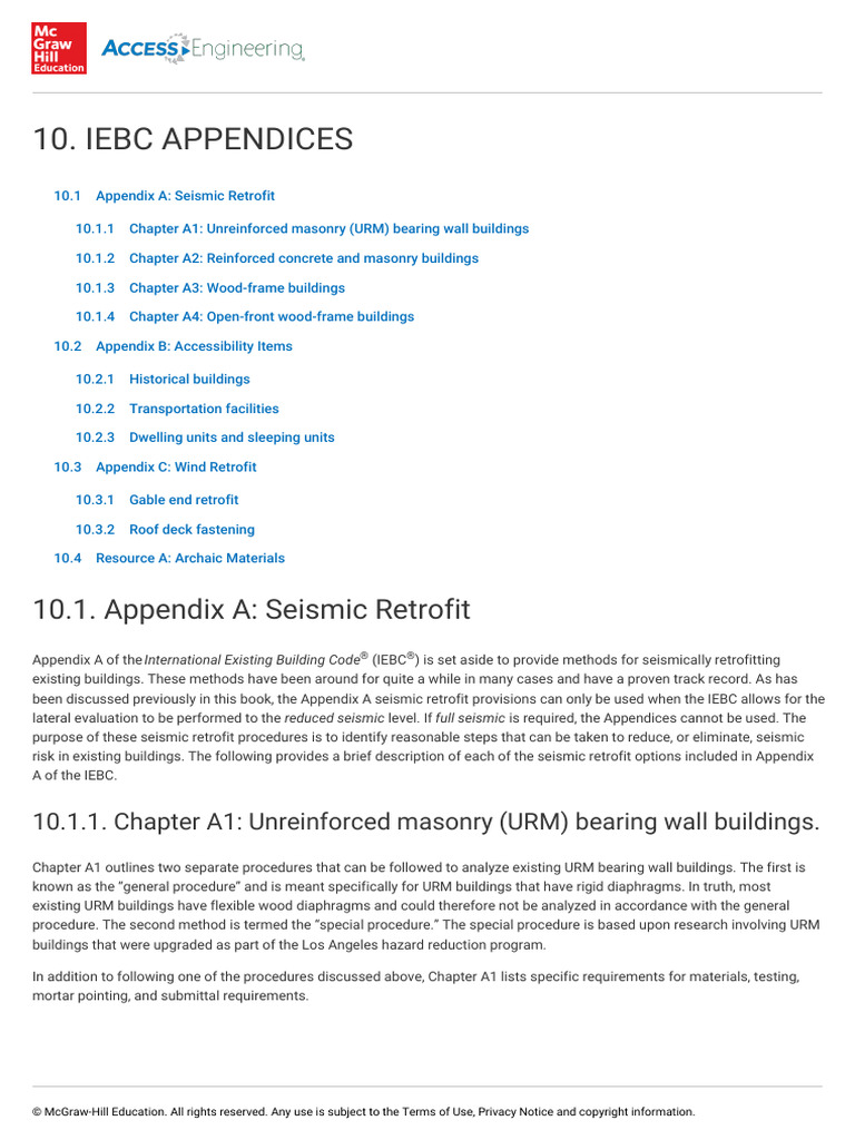 Iebc Appendices | PDF | Concrete | Accessibility