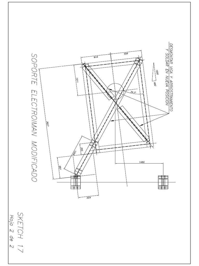 SK - 17 Soporte Electroiman Model | PDF