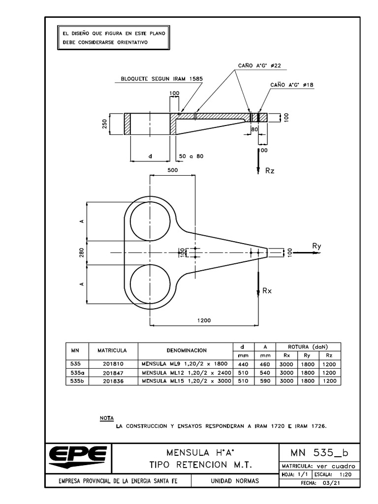 MN 535c Mensula | PDF