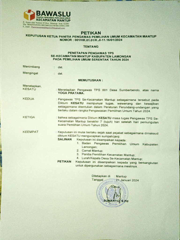 SK Ptps Sumberbendo | PDF