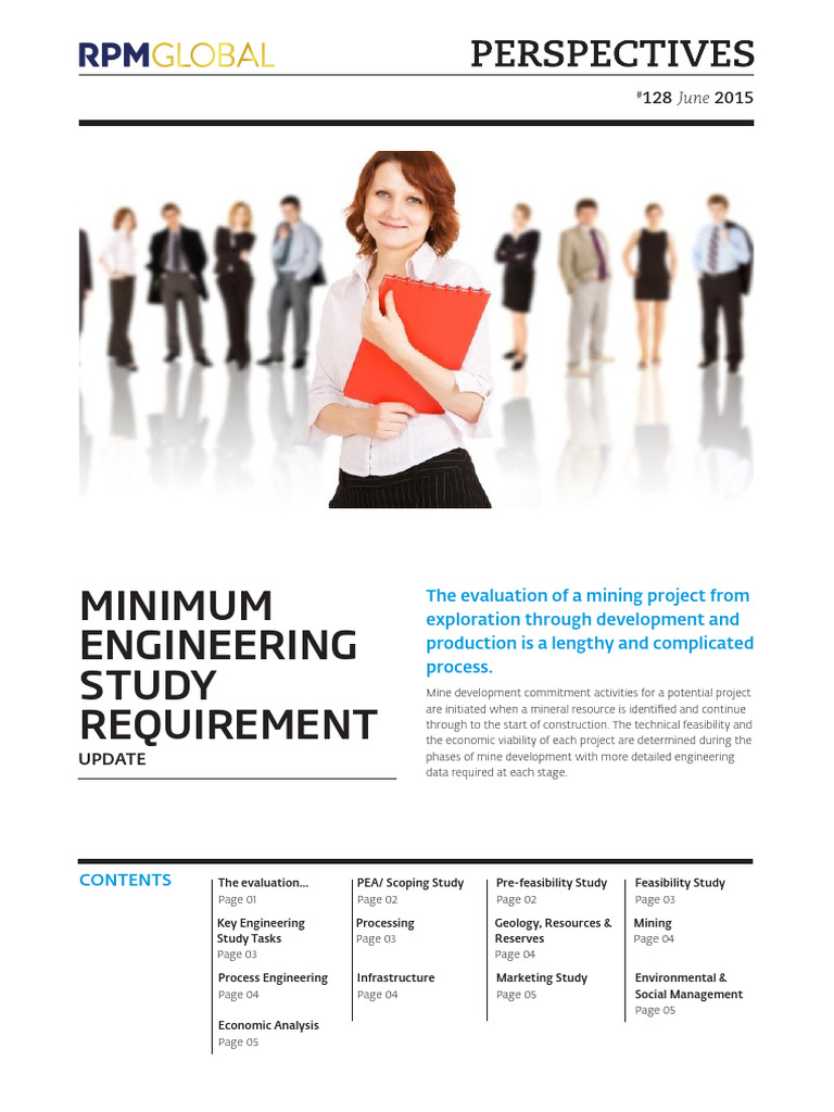 Mining Project Evaluation Guide | PDF | Feasibility Study | Mining