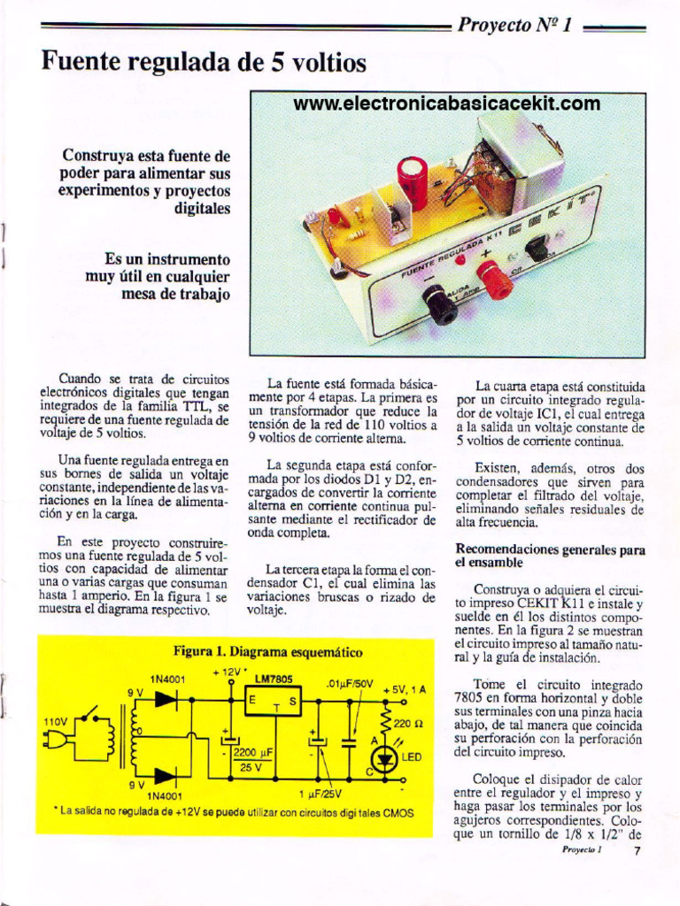 29 Proyectos Del Curso Electrónica Digital, Circuitos Integrados y ...