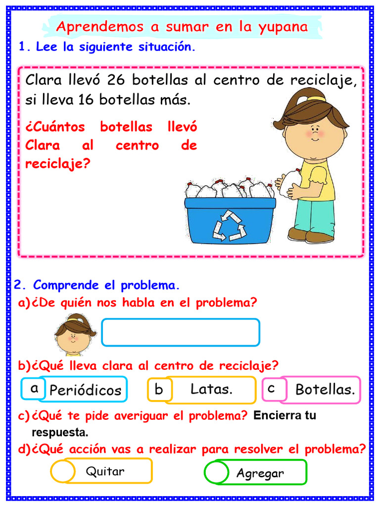F. Aprendemos A Sumar Con La Yupana | PDF | Métodos y materiales de enseñanza | Arte