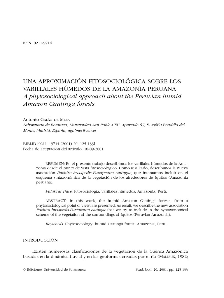 Oca,+6096 21114 1 CE | PDF | Los bosques | Perú