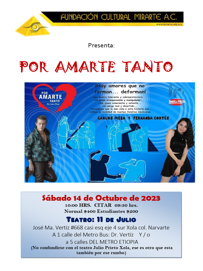 Por Amarte Tanto: Drama Familiar | PDF
