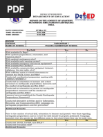 UPDATED Annex B. NSED Monitoring Reporting Template V 2025 | PDF ...