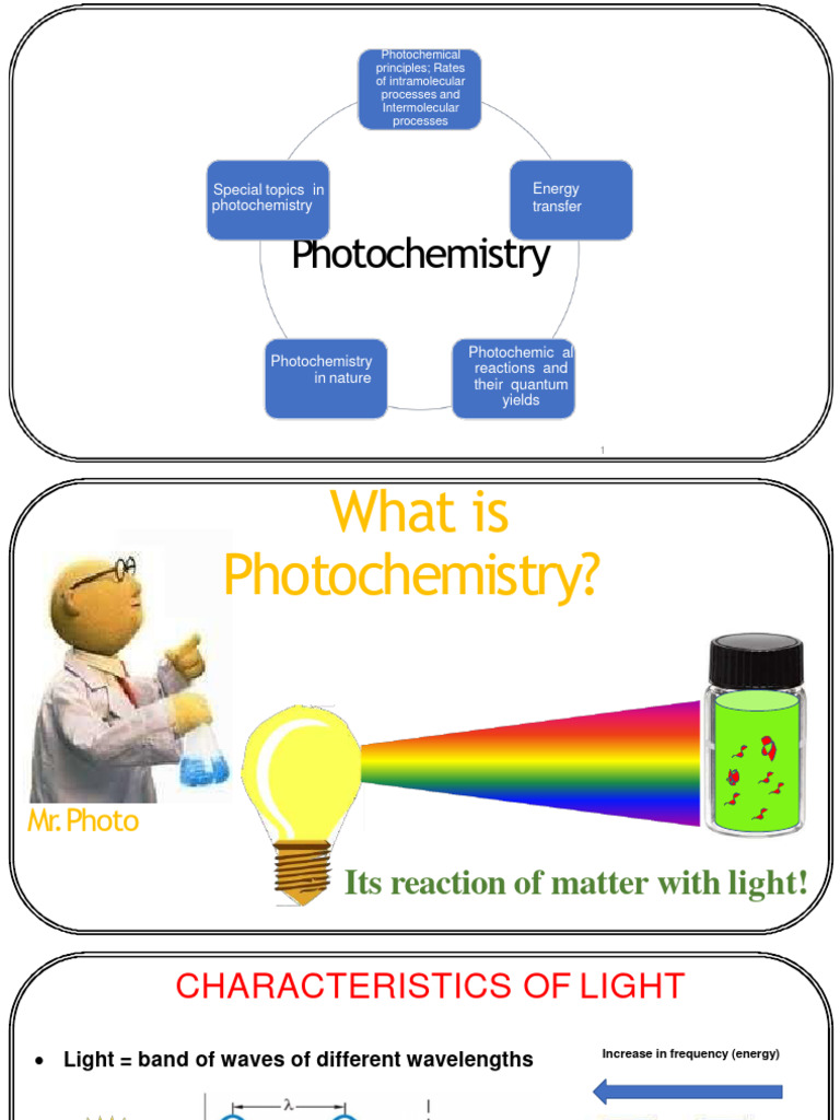 UNIT II - Photochemistry 1 | PDF | Photochemistry | Ultraviolet