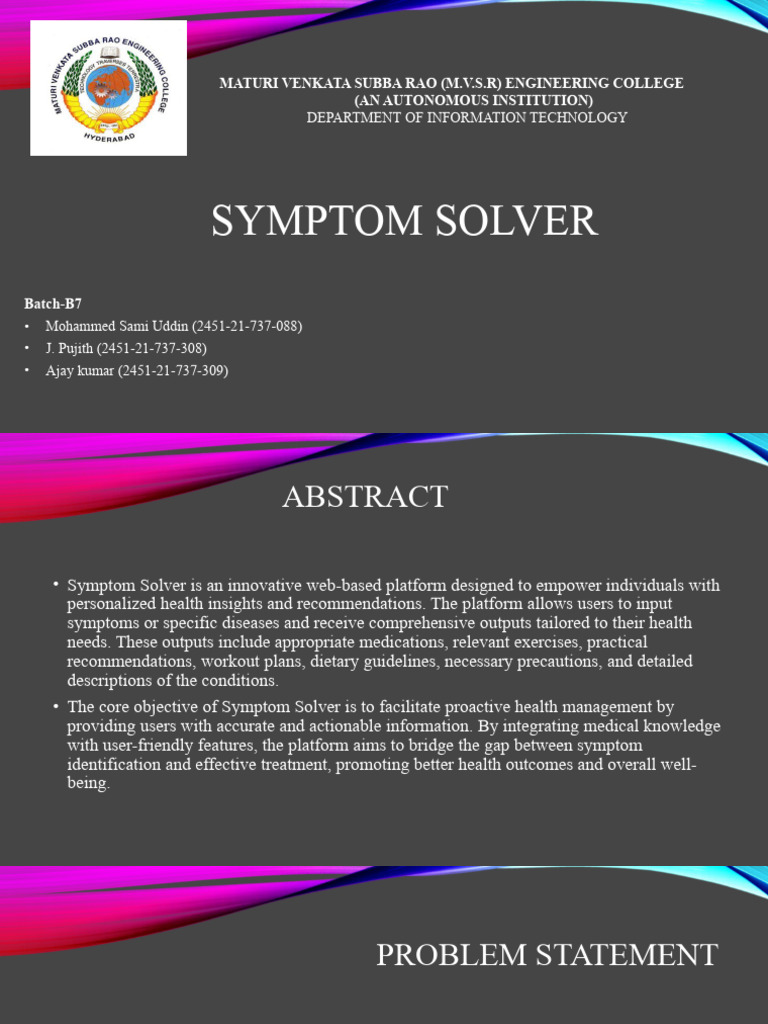 Symptom Design | PDF | Usability | Graphics Processing Unit