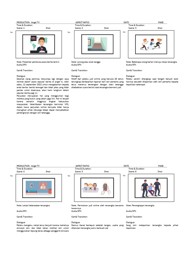 Format Storyboard | PDF