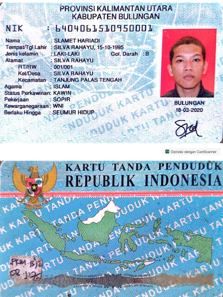 KTP Slamet Hariadi | PDF