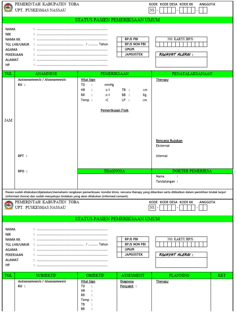 Status Pasien Terbaru | PDF