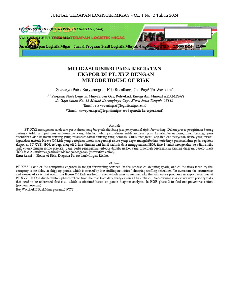 Wisang Bagaskoro - 211450029 (Kelompok 2) Jurnal TKW | PDF | Bisnis