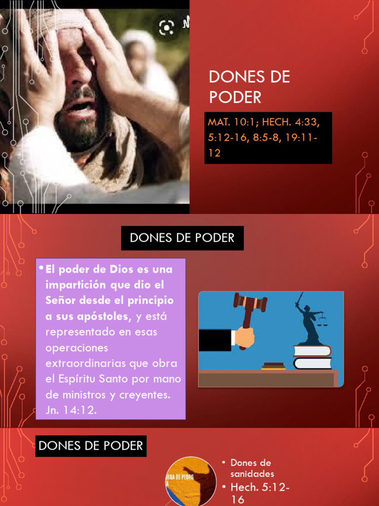 Los Dones de Sanidades 1234 | PDF | Teología | Creencia religiosa y ...