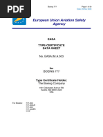 Type-Certificate Data Sheet: No. EASA - IM.A.120 | PDF | Iso 9000 | Jet ...