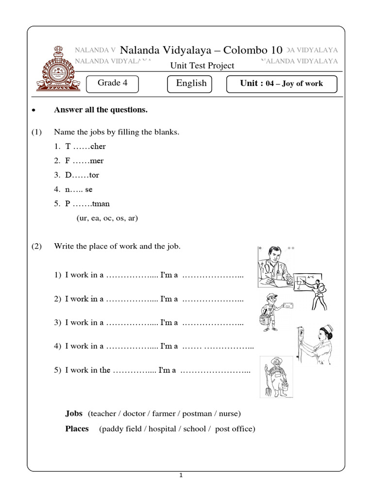 4 English Unit 04 Pdf