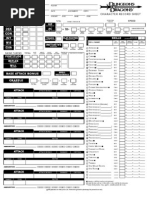 AD&D 2nd Edition Character Sheet | PDF | Role Playing Games | Leisure