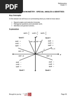 GRADE 11 - Trigonometric Identities | PDF | Mathematical Analysis ...