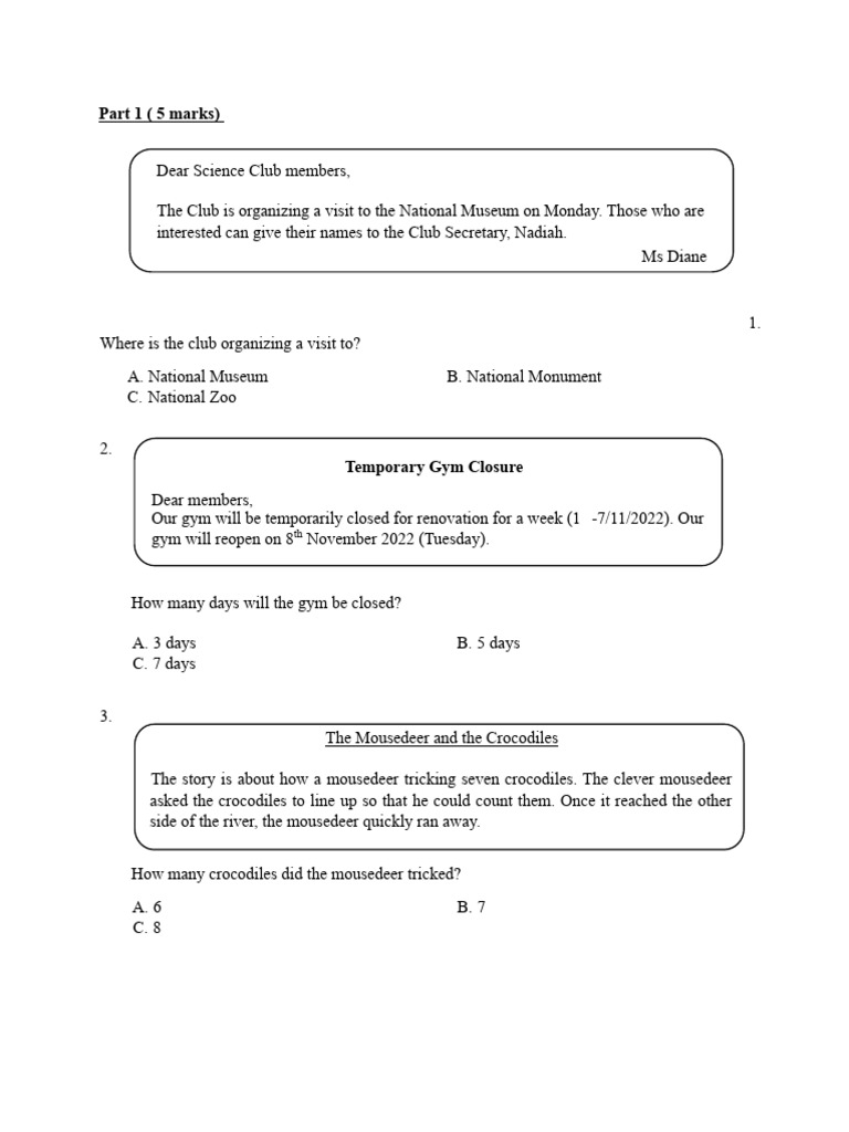 2022 SURAYA UASA Year 4 | PDF | Mummy | Chinese Cuisine
