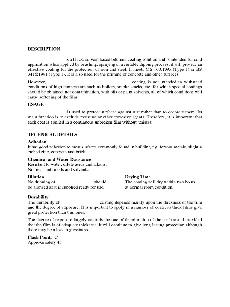 Solvent Based Primer | PDF | Coating | Metals